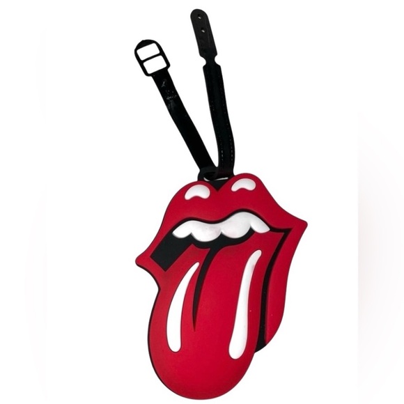 BOUTIQUE | Accessories | Deluxe Silicone Stones Tongue Luggage Tags Nwt ...